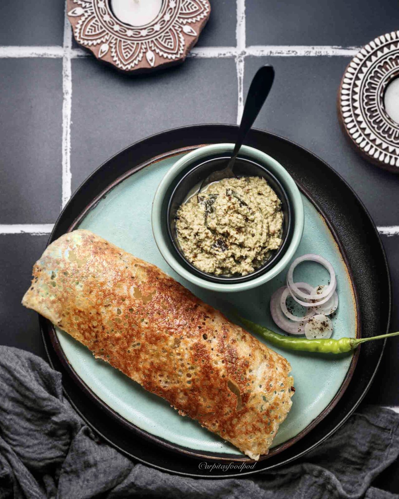 Instant Rava Dosa - ArpitasFoodPod